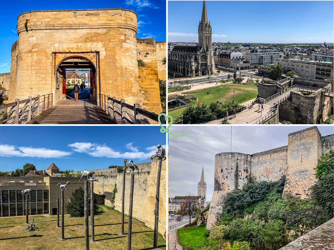 Visiting the castle in Caen (tips + photos)
